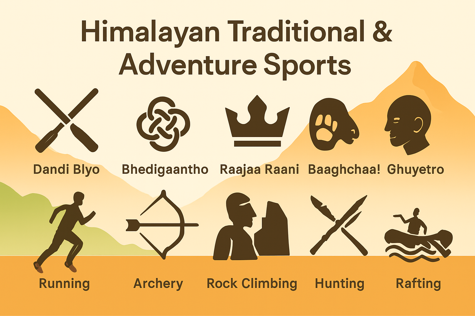 Traditional Sports : Himalayan Family House
